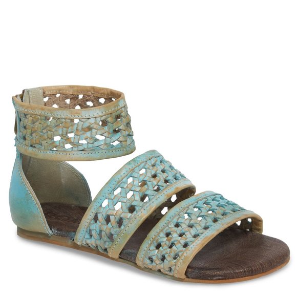Roan | Shoes | Roan By Bed Stu Perforated Leather Flat Sandals | Poshmark
